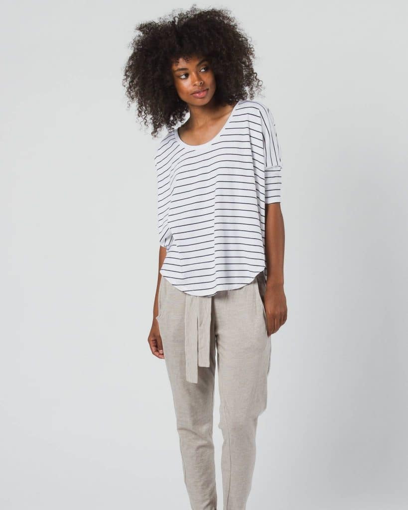 7 Ethical Fashion Brands Who Do Really Good Striped Tees in 2025 - The ...
